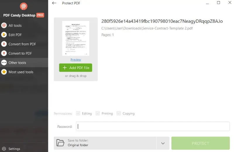 Password Protect PDF on Windows 10, 11: 4 Ways - PDF Candy